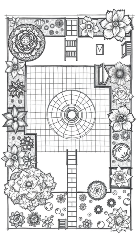 25 Creative Square Garden Design Layout Ideas for Your Outdoor Space