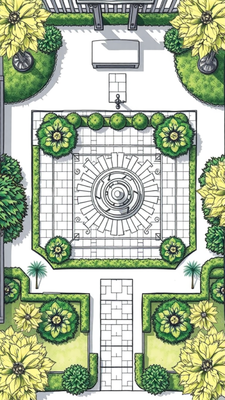 25 Creative Square Garden Design Layout Ideas for Your Outdoor Space