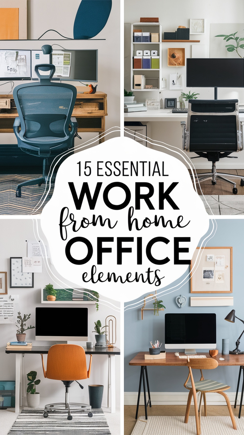 15 Essential Work From Home Office Elements That Boost Productivity